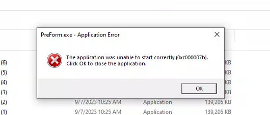 PreForm software issues and troubleshooting